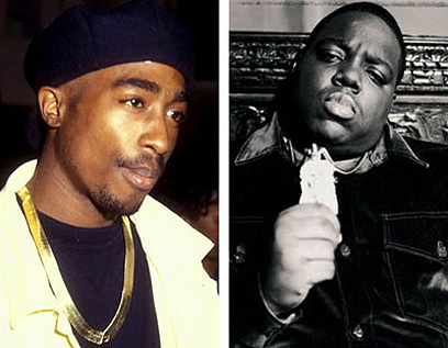 Historias e Curiosidades Hip-Hop: Tupac Shakur vs The Notorious B.I.G.